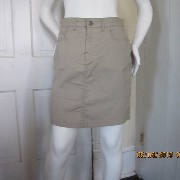 croft & barrow | Skirts | Croft Barrow Classic Fit Khaki Skort | Poshmark
